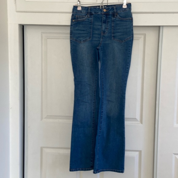 Jeans | Dark Blue Flare Jeans | Poshmark